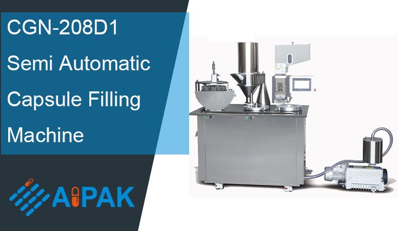 Pharmaceutical CGN208-D1 Horizontal Semi Automatic Capsule Filling ...