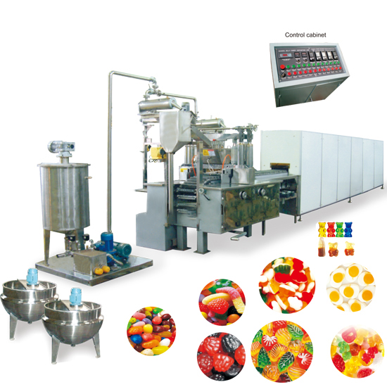 APK-GD150Q Medium Scale Gummy Making Machine Up to 150kg Gummys /hr – AIPAK