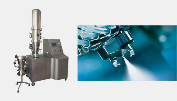 Powder Granule Pellet Coating Machine Fluidized Bed Coater Pelletizing ...