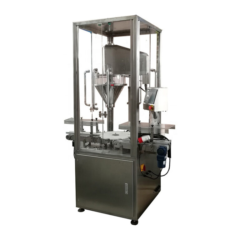Rotary Protein Powder Filling Machines For Bottles & Jars – AIPAK